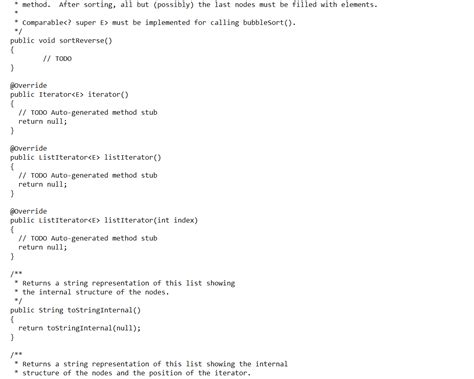Please Complete The Todo Part Of The Class Above