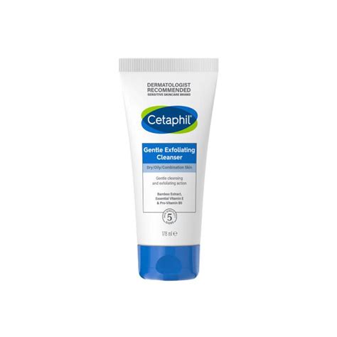 Cetaphil, delikatny żel oczyszczający do twarzy z peelingiem, 178 ml