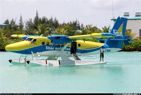 De Havilland Canada Dhc 6 300 Twin Otter Trans Maldivian Airways