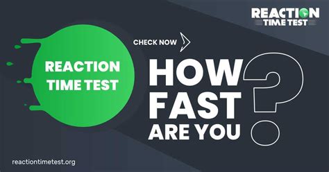 Reaction Time Test Check Now How Fast Are You