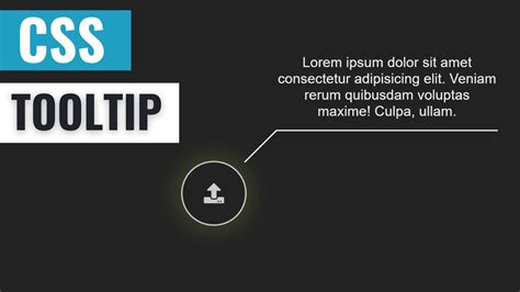 Awesome Custom Tooltip Using Html And Css