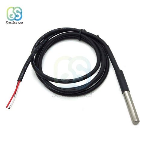 100cm Ds1820 Stainless Steel Waterproof Ds18b20 Te Vicedeal