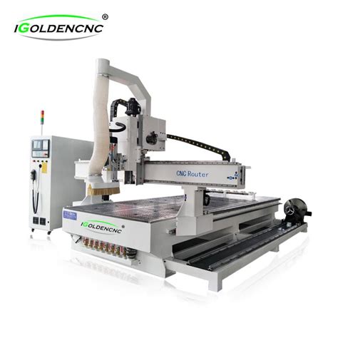 ATC Cnc Router With Rotation Axis 1325 Igoldencnc China Manufacturer Other Machine