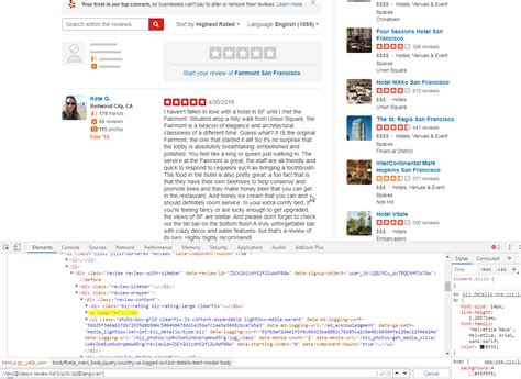 Python Scraping Hidden Text Of Hotels Reviews Stack Overflow