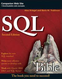 SQL Bible 2nd Edition 9780470229064 9781118940884 VitalSource