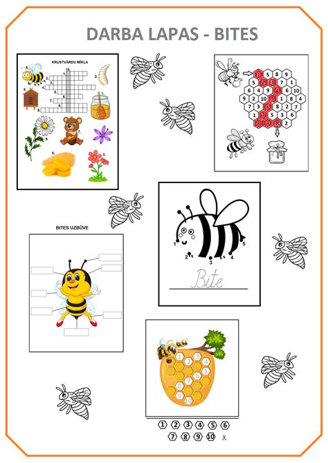 Darba Lapas Bites Mācību Materiāli