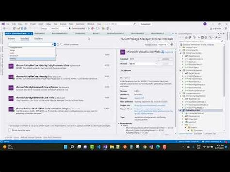 Fix Update Scaffolding Failed Could Not Load Information For Project Visual Studio Updated