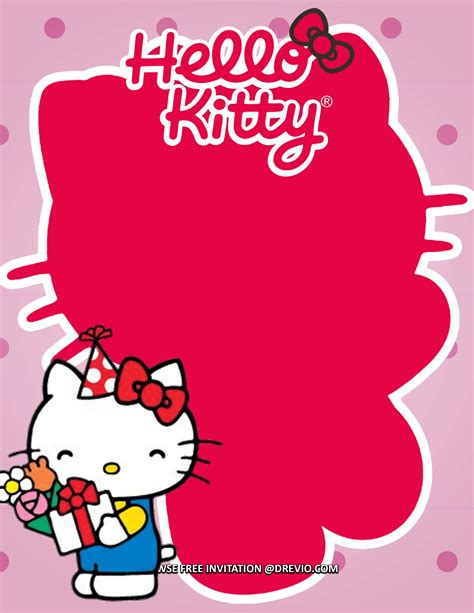 Free Invitations Hello Kitty Birthday Invitations Party Ideas Artofit