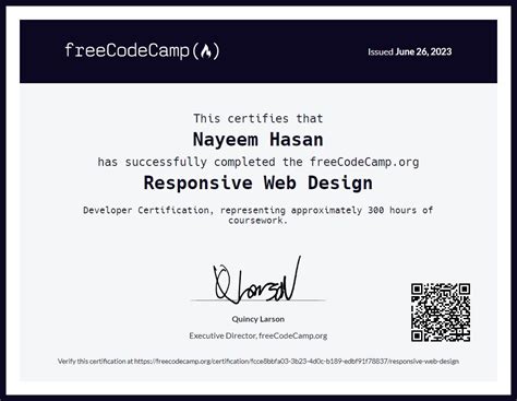 Nayeem Hasan On Linkedin Im Happy To Share That Ive Obtained A New