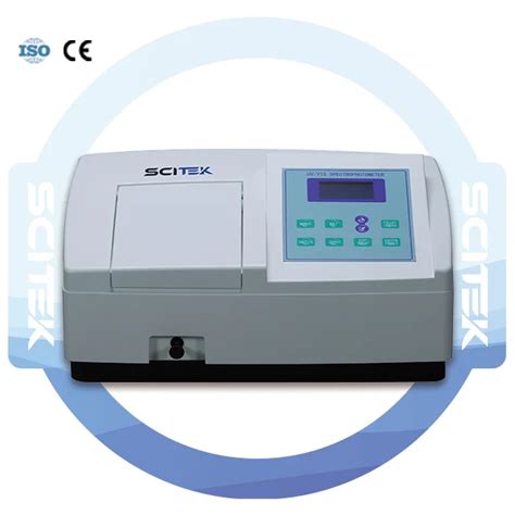 Scitek Uv Vis Spectrophotometer Silicon Photodiode Single Beam Spectrophotometer Buy