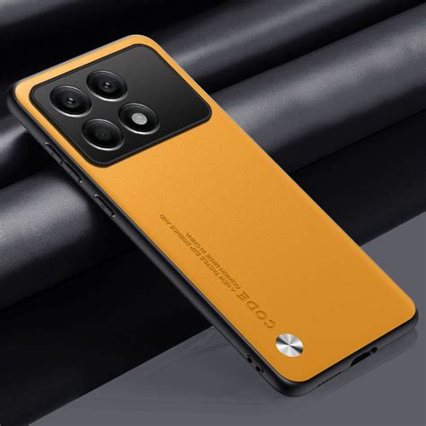 противоударный кожа Чехол для Xiaomi Poco X6 Pro 5G (Сяоми поко х6 про ...
