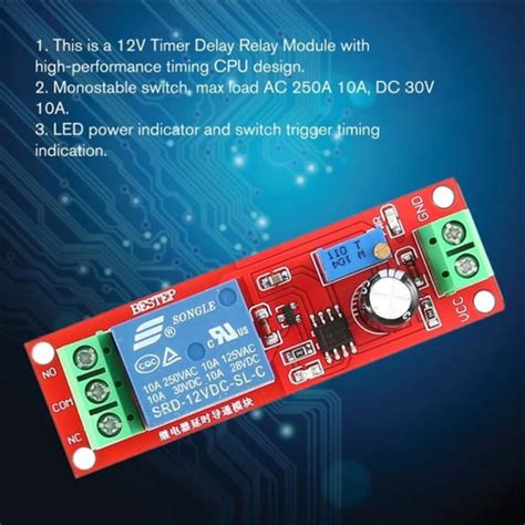 Jual Timer Delay NE555 Timer Switch Relay 12V Speaker Protection Pcb Merah Kab Karawang