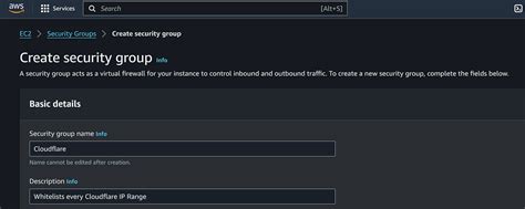 Limit Requests To Ec2 Instances To Cloudflare Ip Ranges System Weakness
