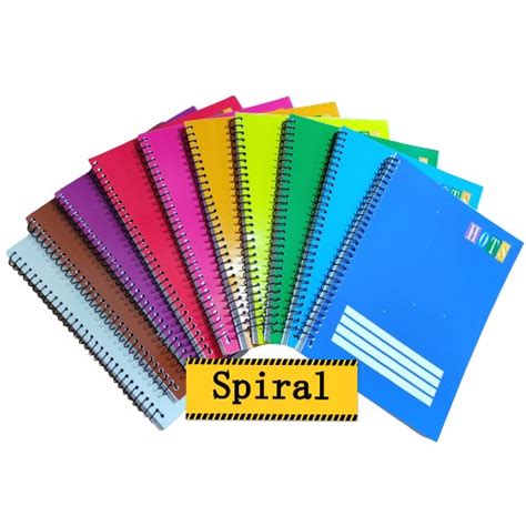 [10pcs] Ordinary Notebook [writing Composition Spiral] 80 Leaves Shopee Philippines