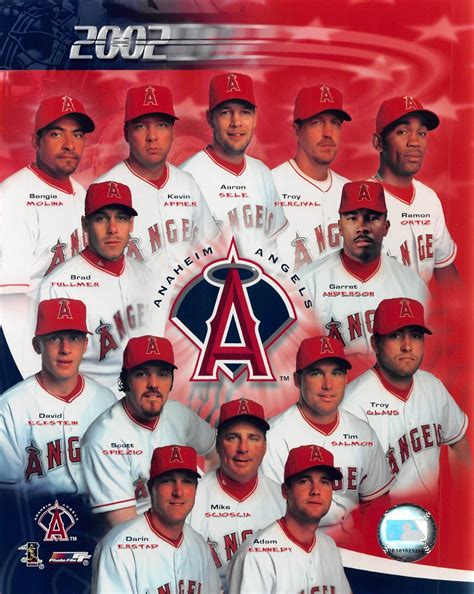 2002 Anaheim Angels 8x10 Team Photo Collage Ebay