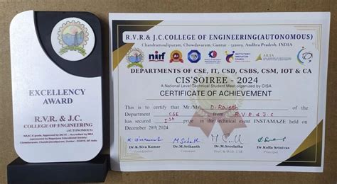 Honoured Achievement Techfest Cissoire Problemsolving Teamwork