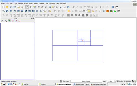Qgis Threejs Cannot Remove Blue Nested Grid Rectangles In QGIS Canvas Geographic
