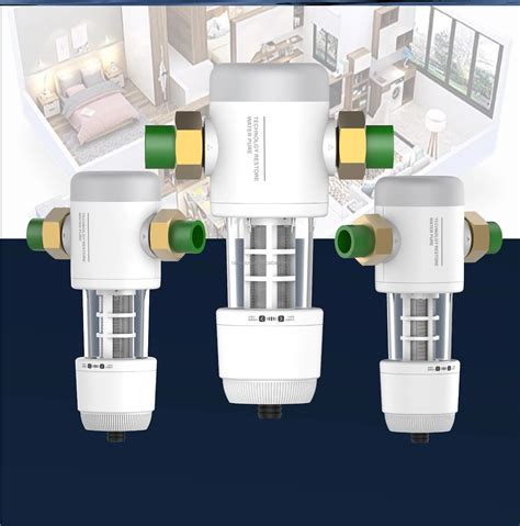 Manual Power Stainless Steel Water Sediment Pre Filter System For Household Outdoor Hotel Use
