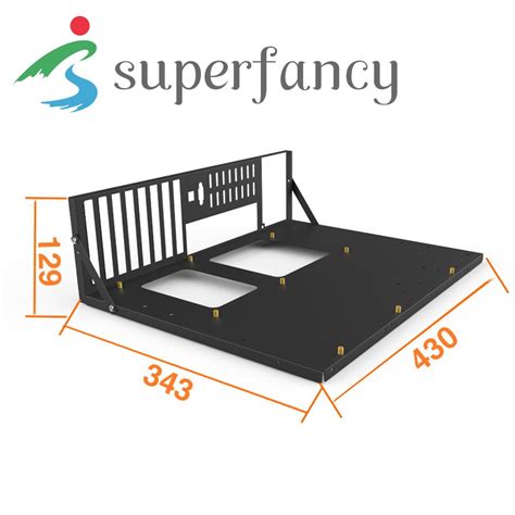 Mining Frame Open Chassis Frame Thickened Motherboard Bracket Fixing Frame Mining Rig Case Frame