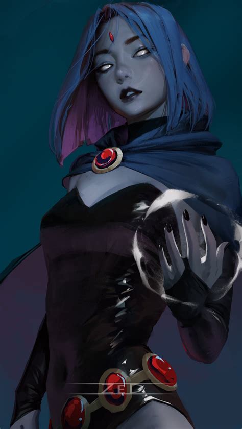[artwork] Raven By 00zed00 R Dccomics