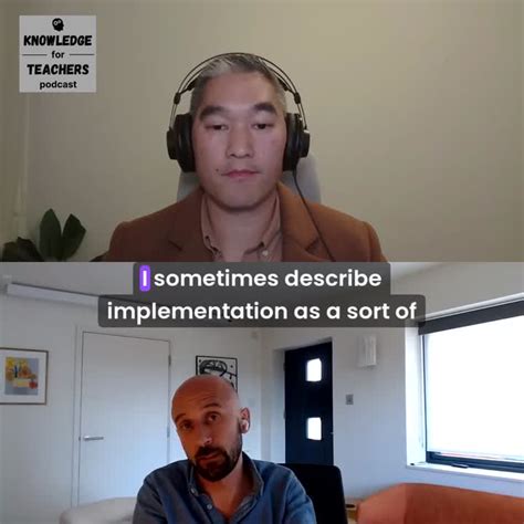 Brendan Lee On Linkedin Professor Jonathan Sharples On How Implementation Teams Should Be Like…