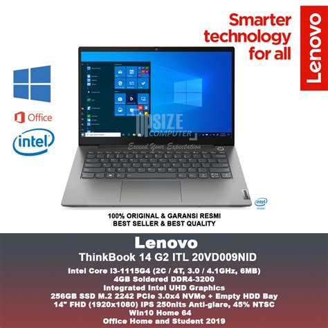 Jual Lenovo Thinkbook G Itl I G Gb Gb Fhd W Ohs Nid Shopee Indonesia