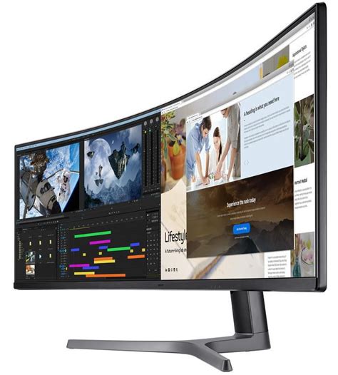 Samsung C49RG90SSP 49 Zoll QLED-Mo­ni­tor Gaming für 699€ (statt 806€)
