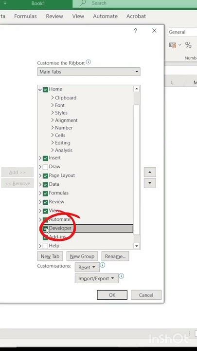 Creat Check Box In Excel Excelhacks Exceltricks Youtube