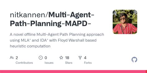 Github Nitkannenmulti Agent Path Planning Mapd A Novel Offline Multi Agent Path Planning