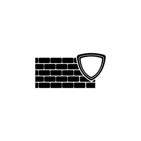 Firewall Vector Icon Illustration 23278063 Vector Art At Vecteezy