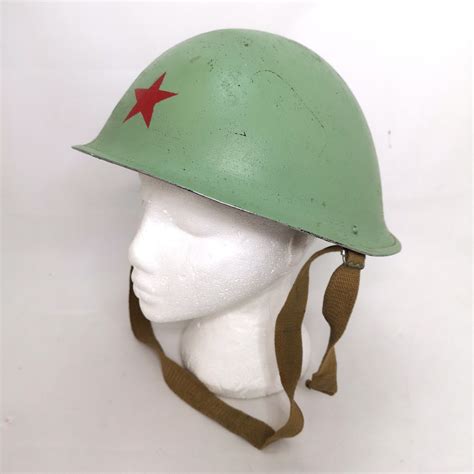 Unique British Turtle Shell Mkiv Steel Army Helmet 1954