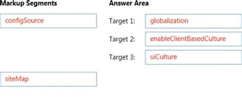 which markup segments should you include in target 1 target 2 and