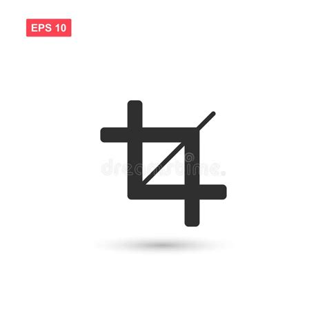 Crop Icon In Different Style Crop Vector Icons Designed In Outline