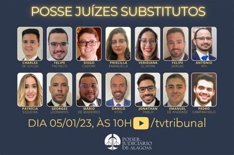 Tj De Alagoas Empossa 14 Juízes Substitutos É Assim