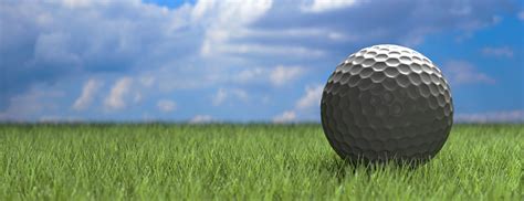 녹색 잔디 골프 코스에 흰색 골프 공 가까이 보기 3d 일러스트레이션 녹색에 대한 스톡 사진 및 기타 이미지 녹색 웹 배너 3차원 형태 Istock