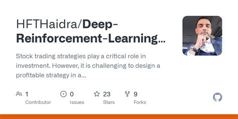Github Hfthaidra Deep Reinforcement Learning For Automated Stock Trading Strategy Stock