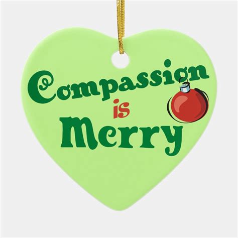 Compassion Christmas Ornament Zazzle