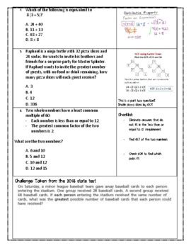GCF And LCM Review By The Rizbiz TPT