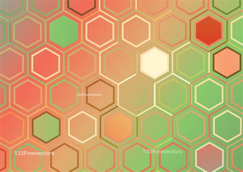 Hexagon Geometric Background