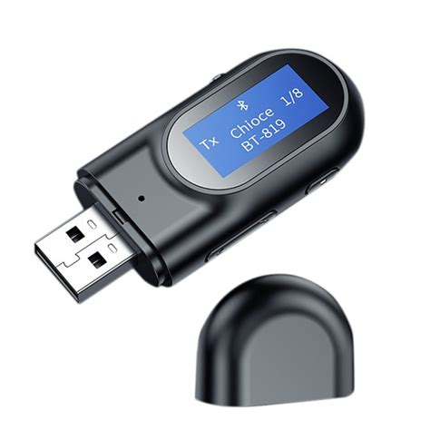 Передатчик и приемник Bluetooth 5.0 2-в-1 Беспроводной Bluetooth ...