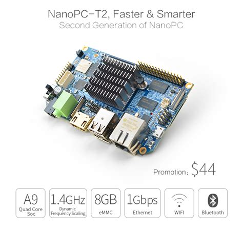 The Nanopc T2 Quad Core Cortex A9 Single Board Computer R Iot