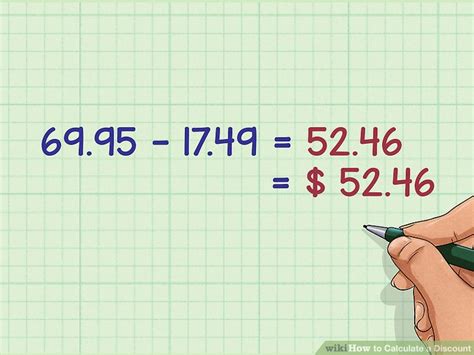 Ways To Calculate A Discount WikiHow