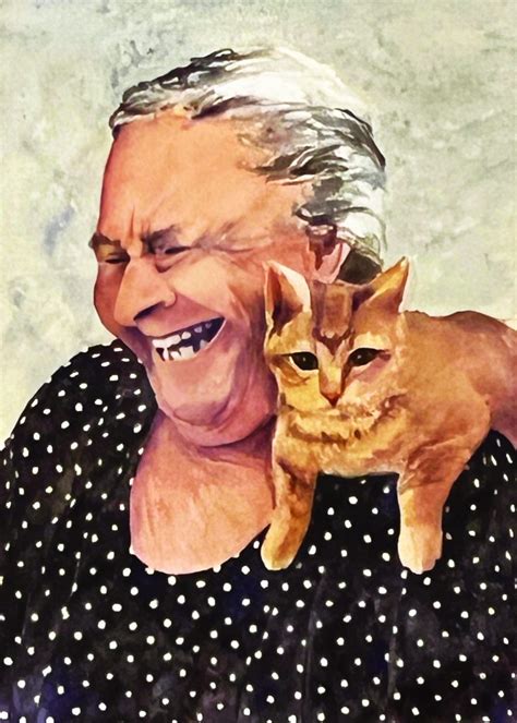 Konstantina And Kosta My Two Greek Friends Karen Olsen Fine Art