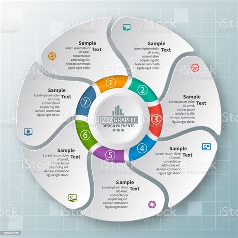 추상적인 3d 종이 인포 그래픽 비즈니스 템플릿입니다 벡터 일러스트 레이 션 0명에 대한 스톡 벡터 아트 및 기타 이미지 0명 3차원 형태 공란 Istock
