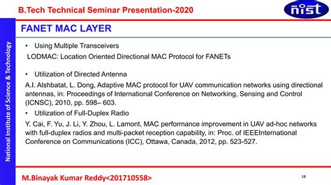 Flying Ad Hoc Network Pptx Computer Networking Computing