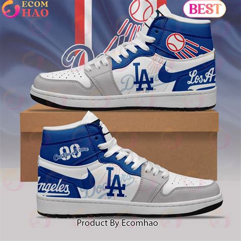 Mlb Los Angeles Dodgers Air Jordan 1 Limited Edition Ecomhao Store