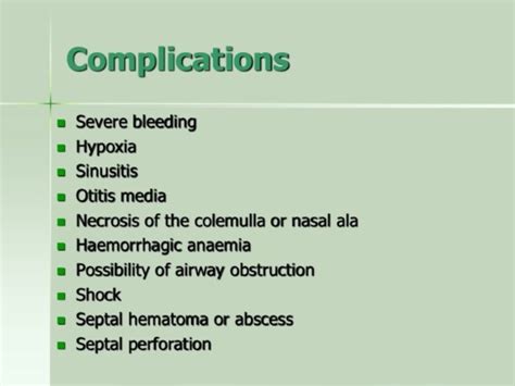 Epistaxis Etiology Pathogenesis Clinic Diagnosis Differential Diagnosis Emergency Care
