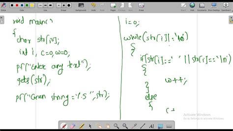 C Lecture 26 Program To Copy String Calculate Length Youtube