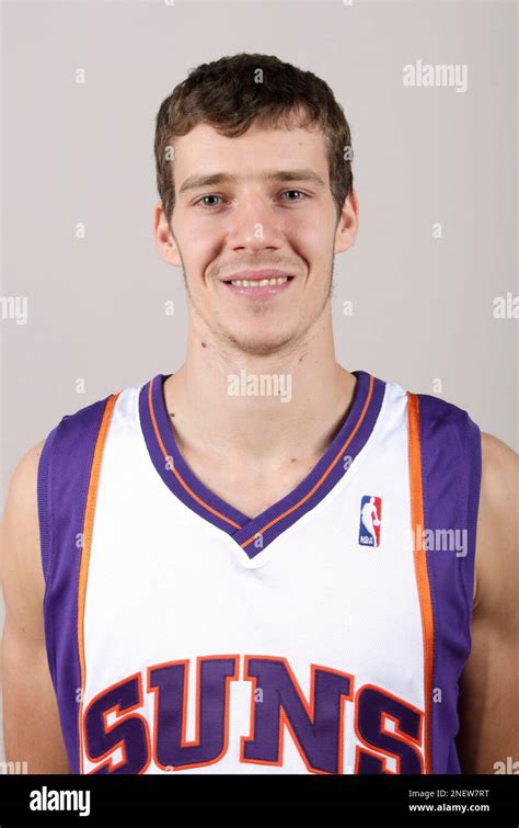Phoenix Suns Goran Dragic During Suns Media Day Monday Sept 28 2009 In Phoenix Ap Photo