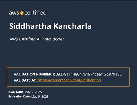aws certification aipractitioner cloudcomputing awscertified ai